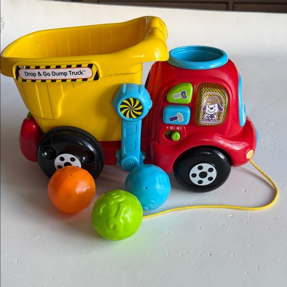 vtech | Toys | Vtech Drop Go Dump Truck | Poshmark